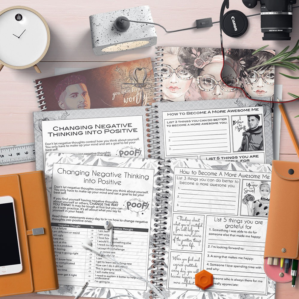Confidence Journal for High School Teens, Buy 1 Gift 1, 7x9 ...